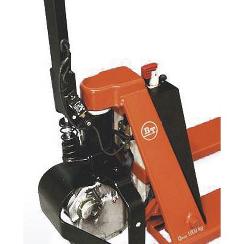 Silnikowy wózek paletowy BT LHT100, do 1 000 kg, koła sterujące z ...