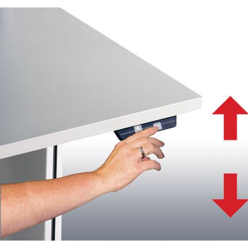 Stół warsztatowy montażowy Treston WB815 EL z napędem elektronicznym, 70–110 × 150 × 80 cm ...