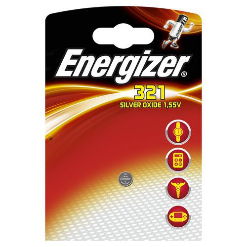 Bateria zegarkowa ENERGIZER, 321 - Manutan.pl